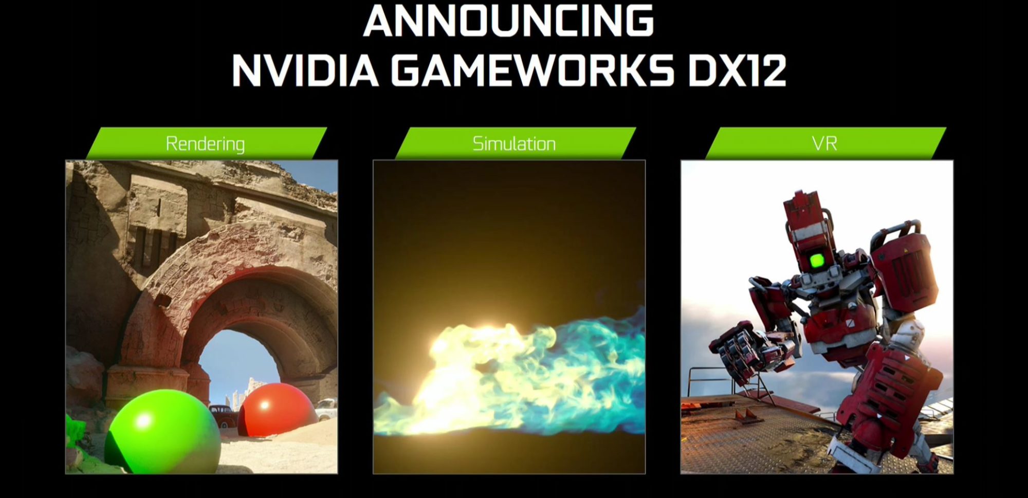 NVIDIA presenta GameWorks DX12