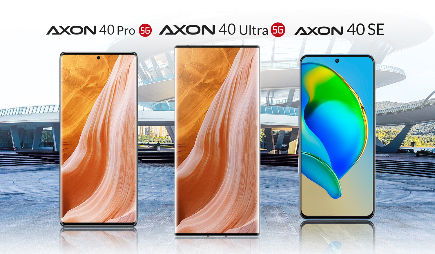 ZTE AXON 40 Ultra, Pro y SE llegan a México en exclusiva con Telcel